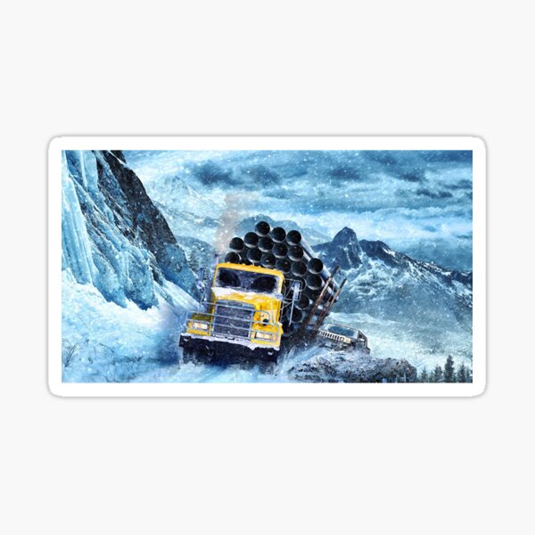"Snowrunner Game" Sticker for Sale by kaycebasham116 | Redbubble