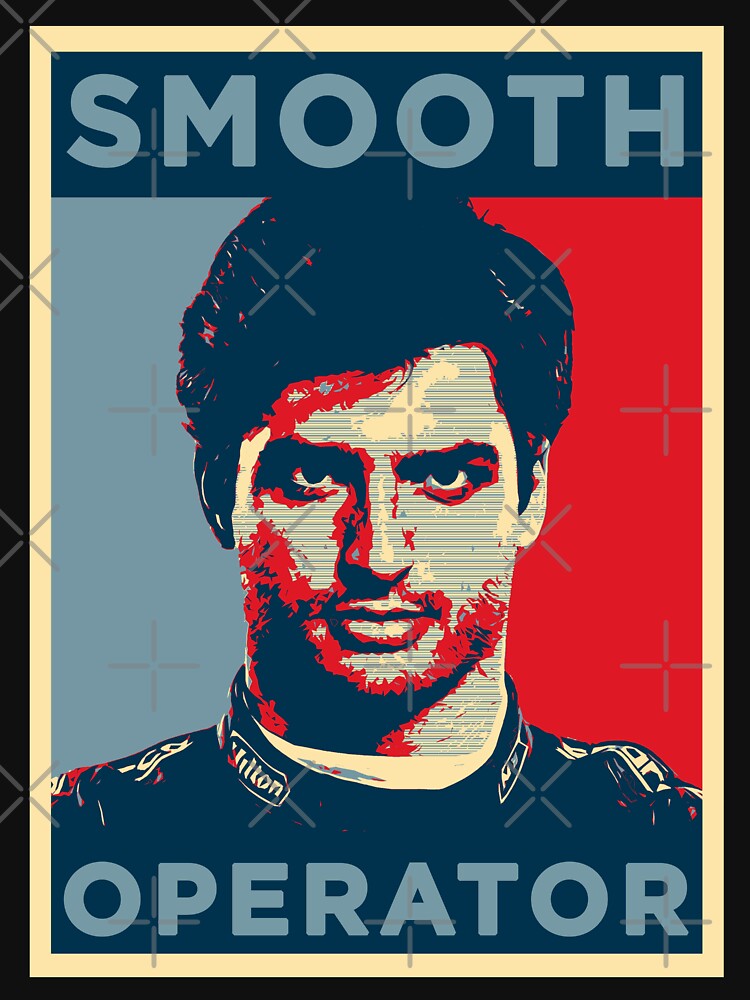 "Carlos Sainz Smooth Operator" T-shirt for Sale by leprincefrivole ...
