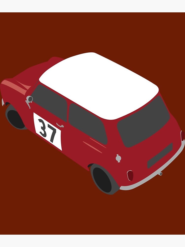 "Austin Mini Cooper Rally Car" Art Print for Sale by kiridesignsllc ...