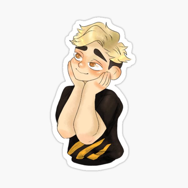 "SakuAtsu 1/3 ~ Smitten Atsumu" Sticker for Sale by RiposteHell | Redbubble