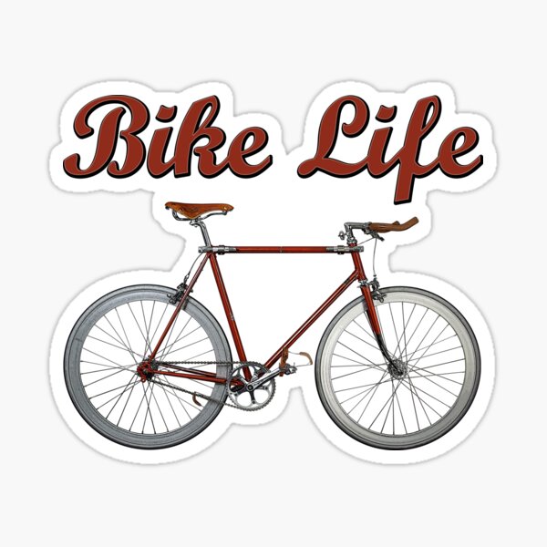 "Bike Life" Sticker for Sale by MannyGraphics | Redbubble
