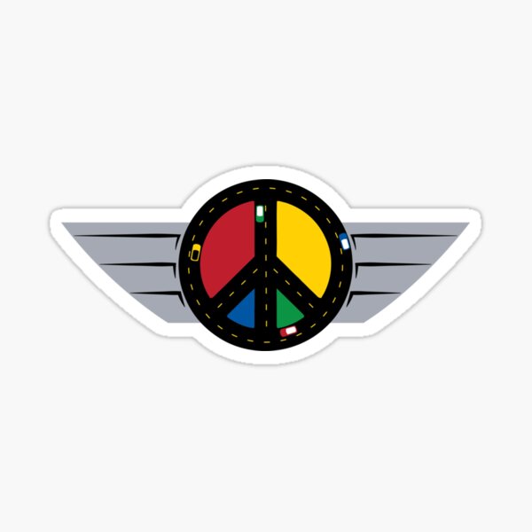 "MINI Peace" Sticker for Sale by kiridesignsllc | Redbubble