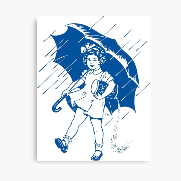 Morton Salt Girl Wall Art | Redbubble