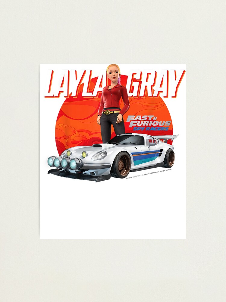 "Fast & Furious Spy Racers Layla Gray" Photographic Print by ...