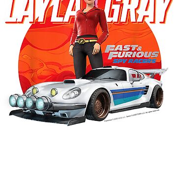 "Fast & Furious Spy Racers Layla Gray" Greeting Card for Sale by ...