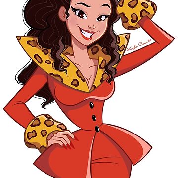 "Fran Fine Red & Leopard Print" Sticker for Sale by kaylacoombs | Redbubble