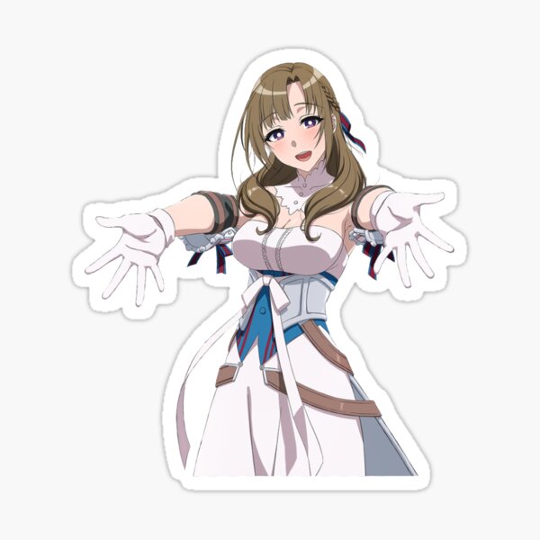 "Mamako Oosuki" Sticker for Sale by Animearagon | Redbubble