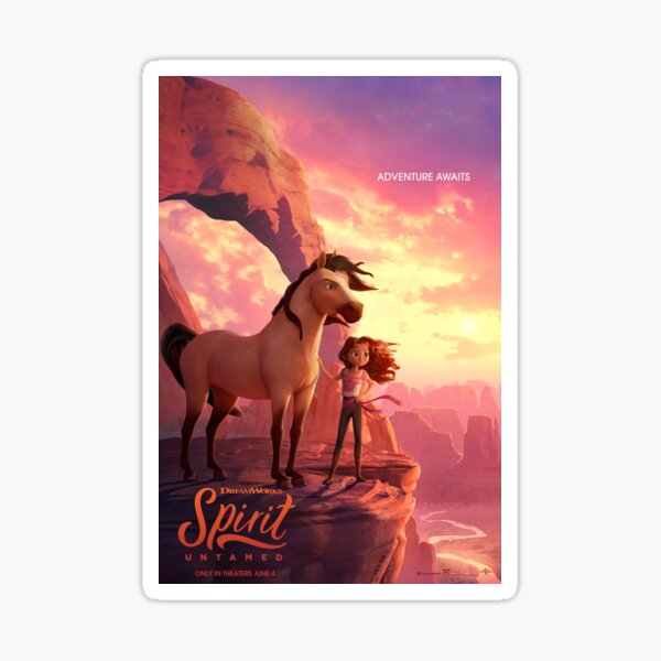 "Spirit Untamed (2021)" Sticker for Sale by shaunrowland0 | Redbubble