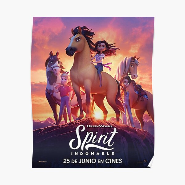 "spirit untamed 2021 poster" Poster for Sale by shaunrowland0 | Redbubble