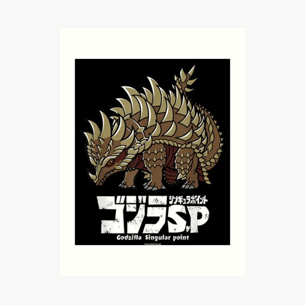 "Godzilla Singular Point Anguirus" Art Print for Sale by cortezeusebio ...