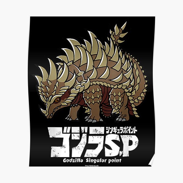 "Godzilla Singular Point Anguirus" Poster for Sale by cortezeusebio ...