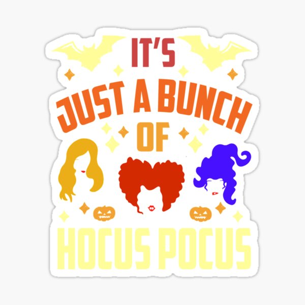 "hocus pocus| Perfect Gift| hocus pocus love" Sticker for Sale by ...