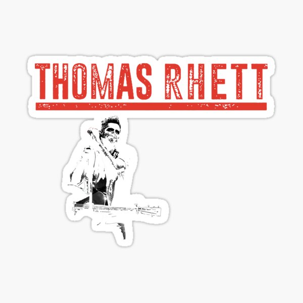 "Thomas Rhett" Sticker for Sale by gengb | Redbubble