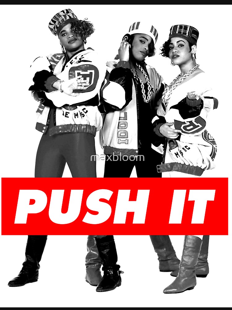 "Push It Baby" Pullover Hoodie by maxbloom | Redbubble
