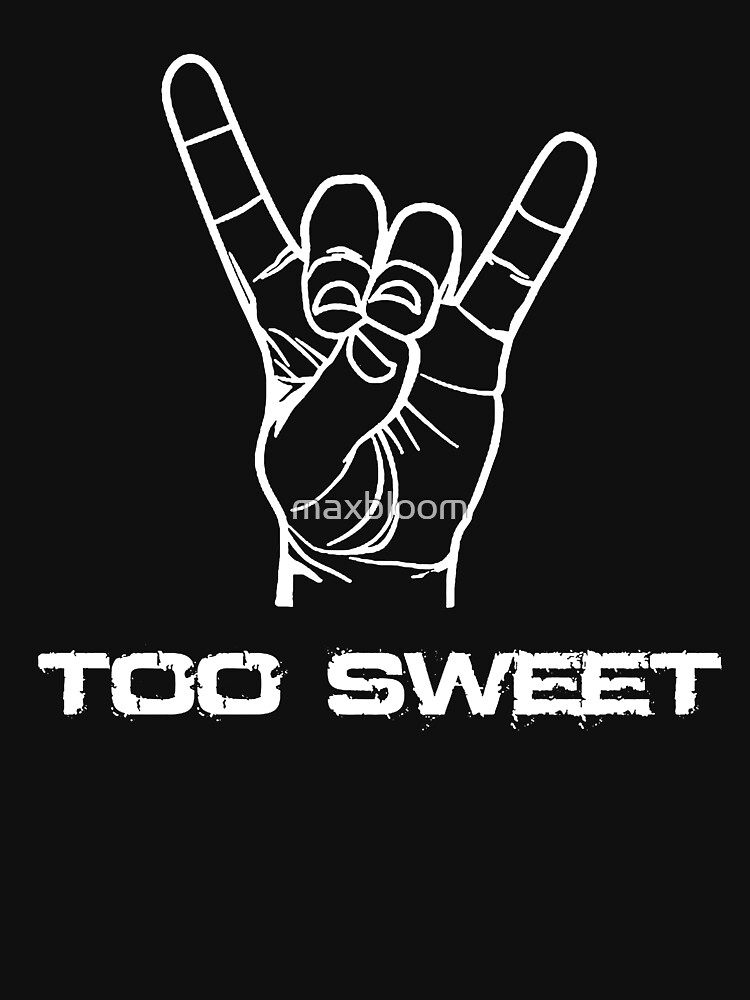 "Too Sweet" Pullover Hoodie by maxbloom | Redbubble