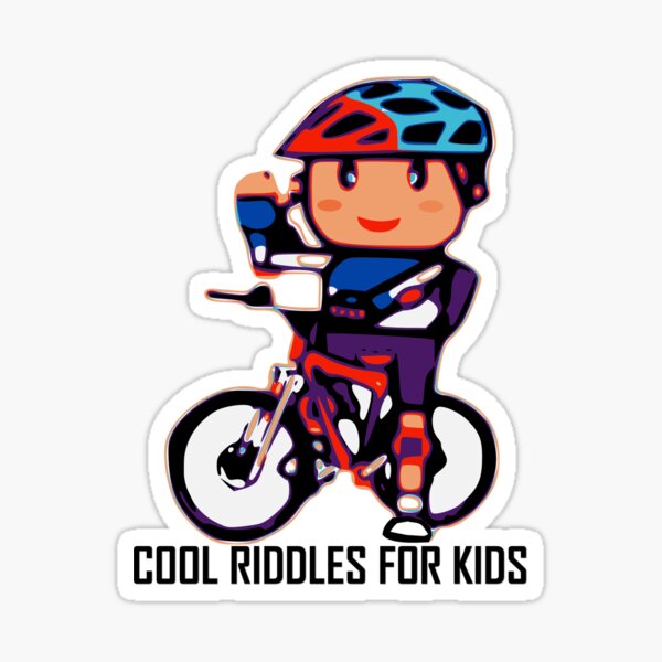 "Cool Riddles For Kids " Sticker for Sale by Faiyaz45 | Redbubble