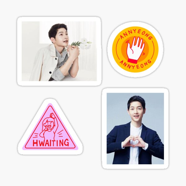 "song joong ki " Sticker for Sale by PIKABOOO | Redbubble