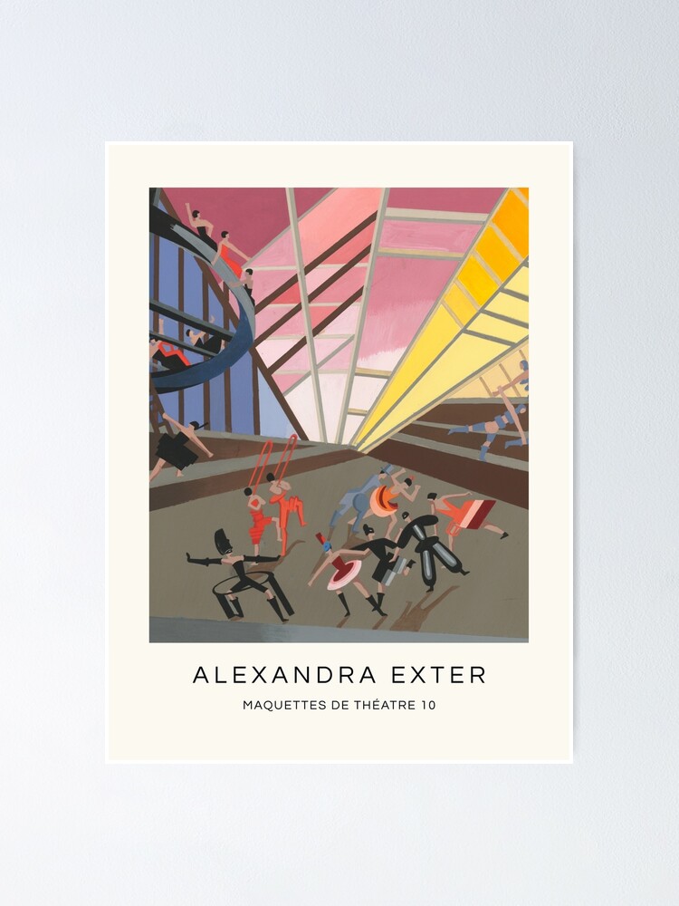 "Maquettes de Theatre, 10 von Alexandra Exter" Poster von redoARTstore ...