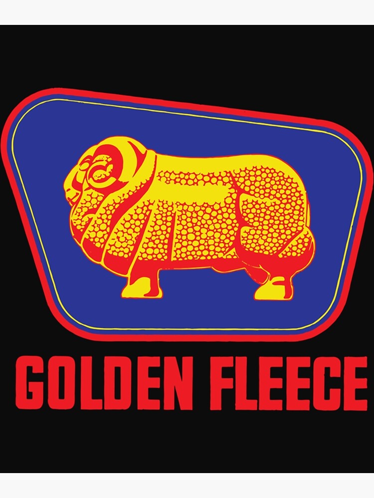 "Golden Fleece Logo Classic " Poster for Sale by MohamedCamilla6 ...