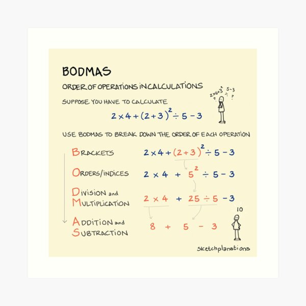 Bodmas calculator store
