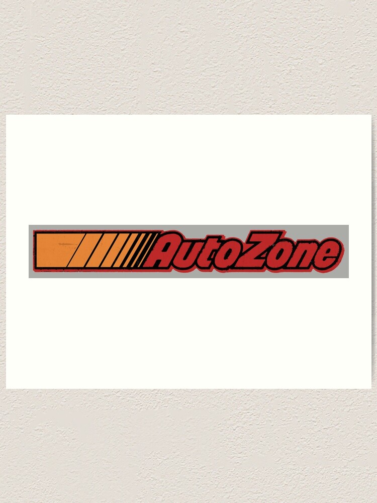 "Autozone Gray" Art Print for Sale by RebuiltMath | Redbubble