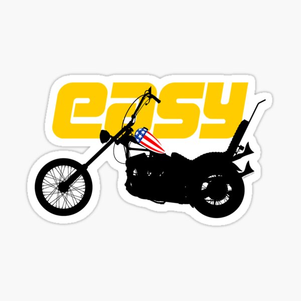 "The Truth About Easy Rider" Sticker for Sale by HelloEasyRider | Redbubble