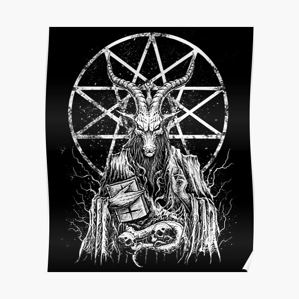 "Baphomet Goat" Poster for Sale by MedievalWear | Redbubble