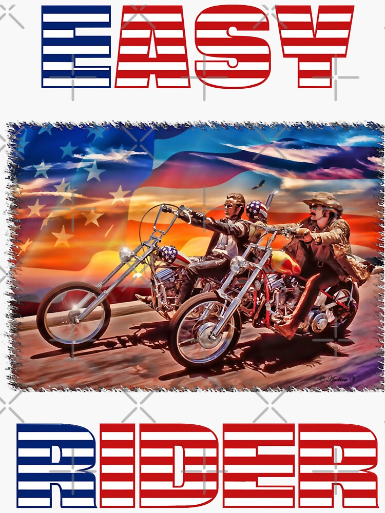 "OMG! The Best Easy Rider Ever!" Sticker for Sale by HelloEasyRider ...