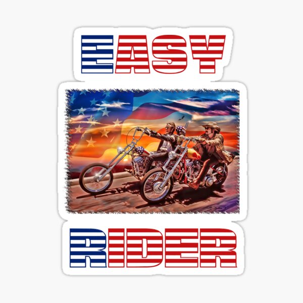 "OMG! The Best Easy Rider Ever!" Sticker for Sale by HelloEasyRider ...