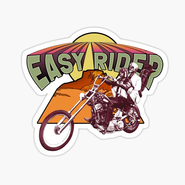 "Secrets About Easy Rider" Sticker for Sale by HelloEasyRider | Redbubble