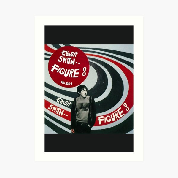 "figure 8 elliott smith album cover" Art Print for Sale by CaydgPaull ...