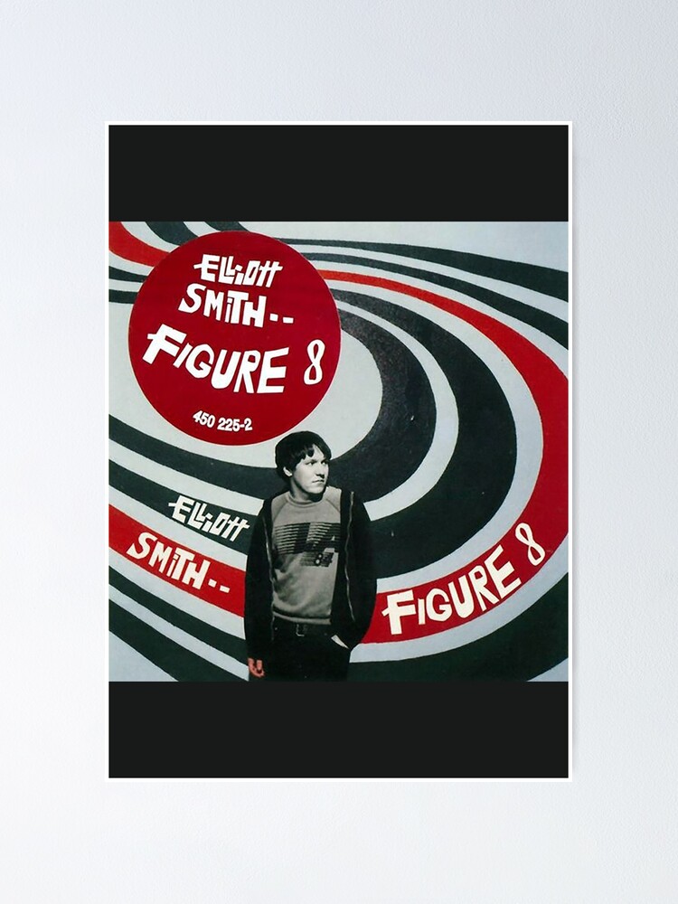 "figure 8 elliott smith album cover" Poster by CaydgPaull | Redbubble