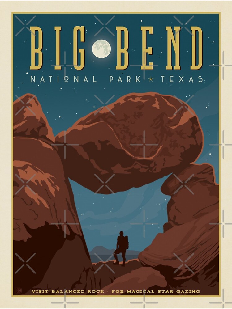 "Big Bend National Park" Sticker for Sale by michaeln918 | Redbubble