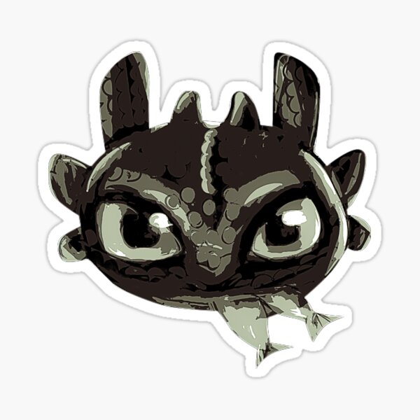 "How To Train Dragon" Sticker for Sale by dragonnn210 | Redbubble