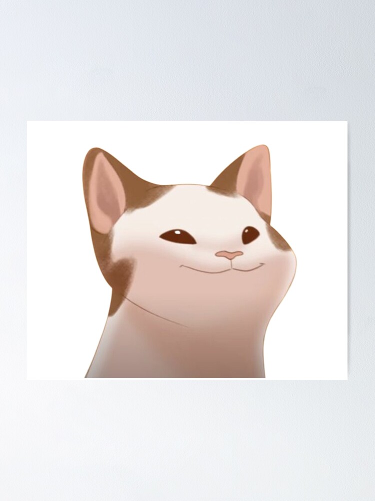 Poster « clic popcat - meme popcat », par SL-Design1 | Redbubble
