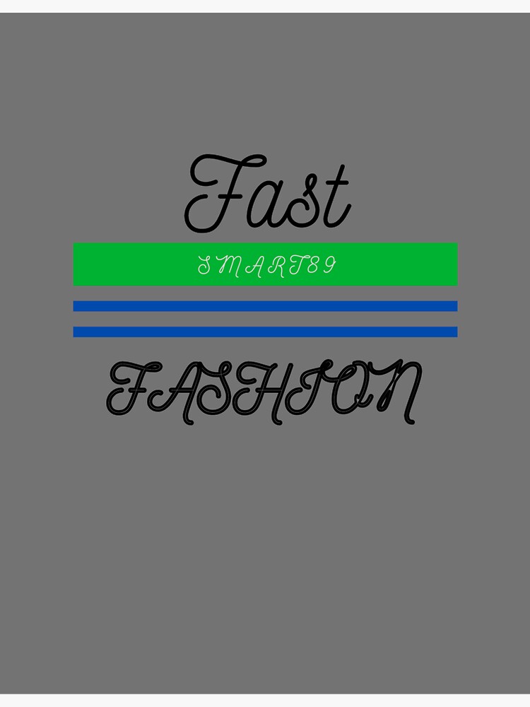 "Fast fashion " Sticker for Sale by Smart89 | Redbubble