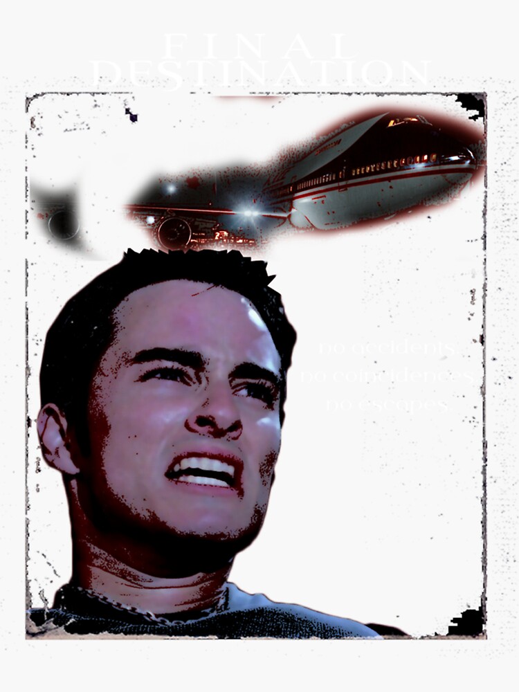 "Destination finale" Sticker by MartineKub | Redbubble