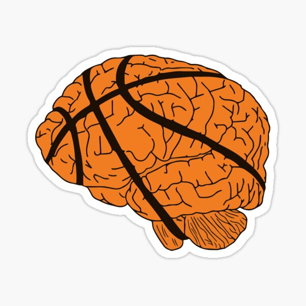 "Basketball Head!" Sticker for Sale by CeMonde | Redbubble