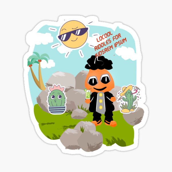"Cool riddles for kids" Sticker for Sale by Bovtanna | Redbubble