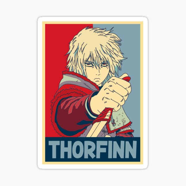 "Vinland Saga Manga series - THORFINN" Sticker for Sale by KellyJanine7 ...