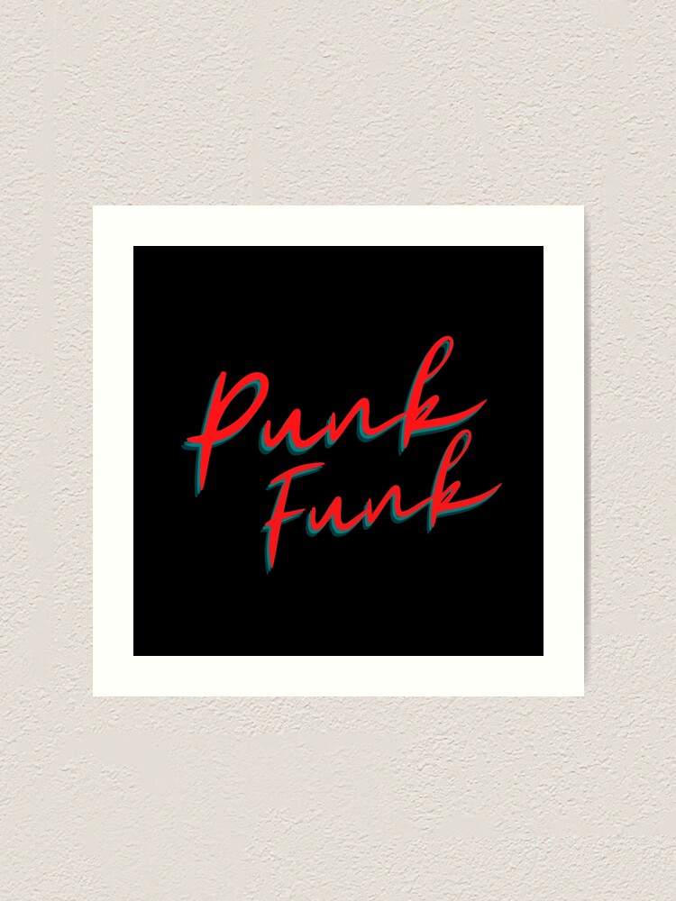 "Punk Funk Logo" Art Print for Sale by rcampbell97 | Redbubble