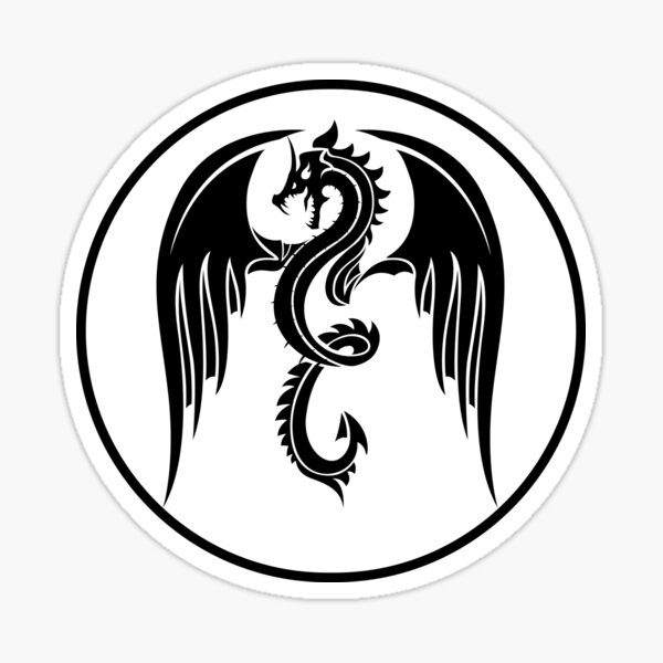 "Legendary Animals Dragon - Mythical Creature" Sticker for Sale by ...