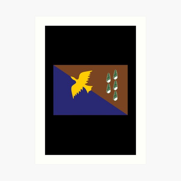 "Flag of Manus Province, Papua New Guinea" Art Print for Sale by PNG ...