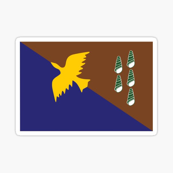 "Flag of Manus Province, Papua New Guinea" Sticker for Sale by PNG ...
