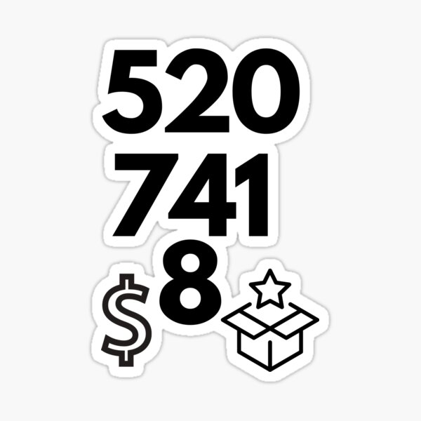 "520 741 8 Grabovoi Code" Sticker for Sale by FindYouByZ | Redbubble
