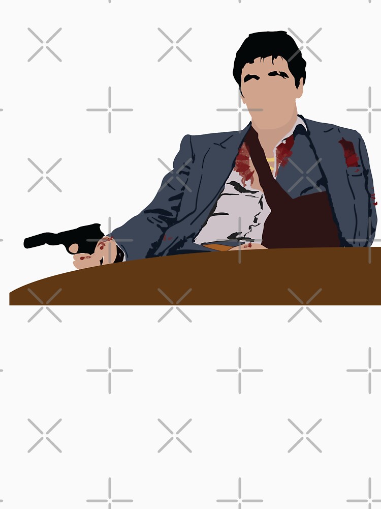 "Scarface - Tony Montana " T-shirt for Sale by nadirasimone | Redbubble ...