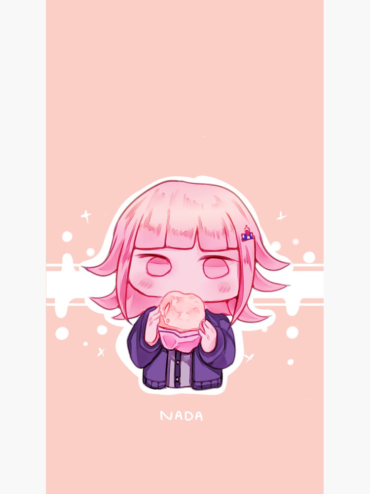 "Danganronpa Nanami Chiaki chibi" Sticker for Sale by Qnanab | Redbubble