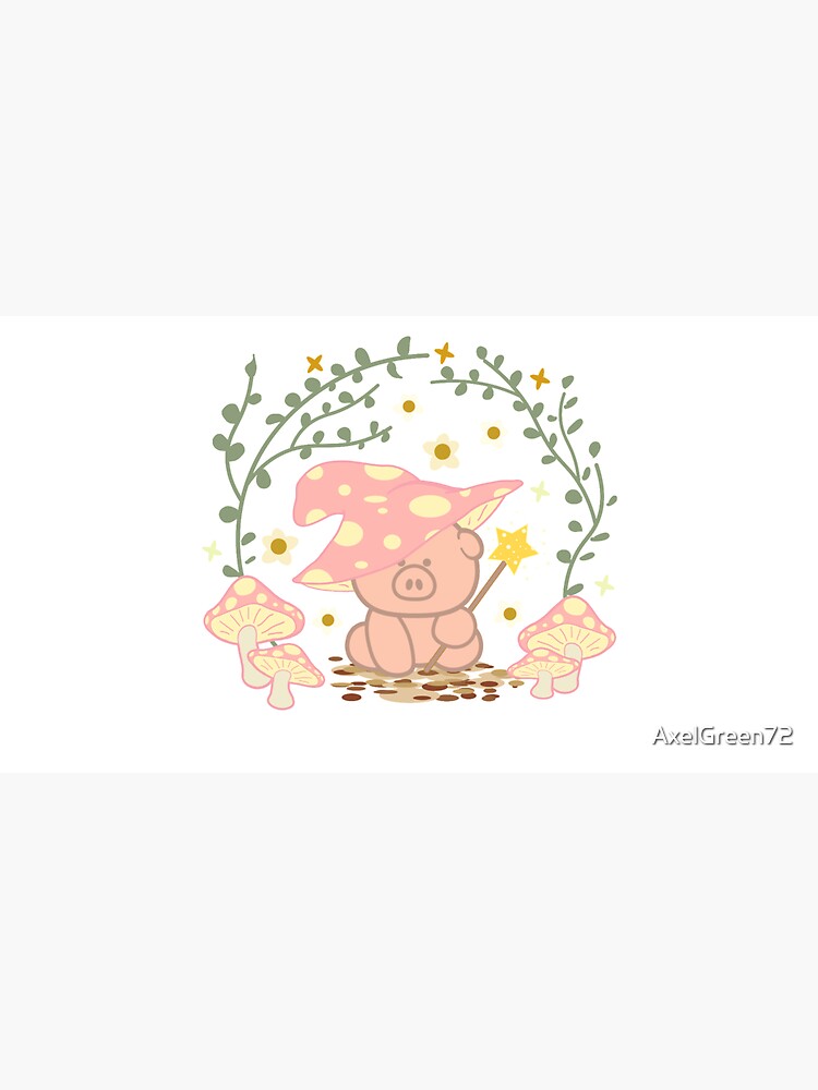 "A Magical Cute Kawaii Pig Cottage core Aesthetic: Halloween Cute ...