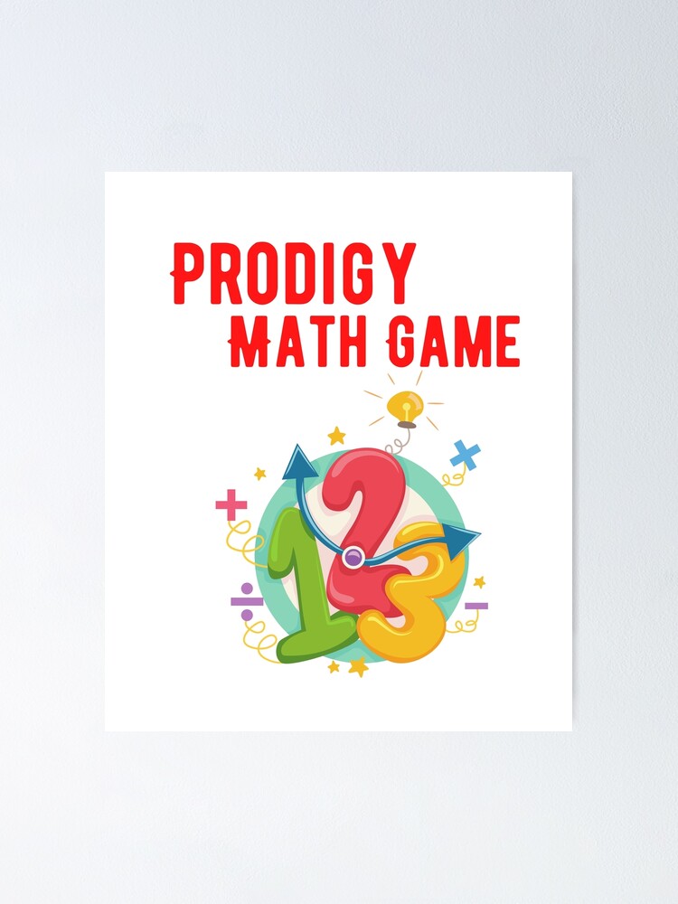 "Prodigy Math Game" Poster by AyoubChanchane | Redbubble