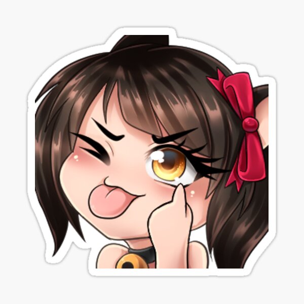 "Bleh" Sticker for Sale by Arakz | Redbubble